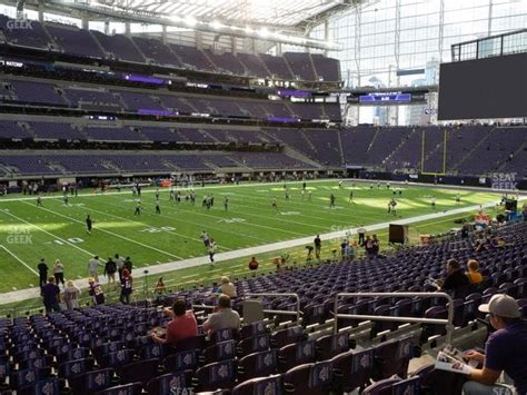 U S Bank Stadium Seating Chart And Seat Views Seatgeek