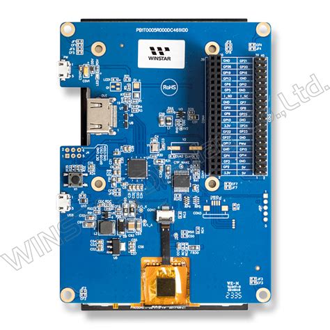 5 Inch 720x1280 Tft Lcd Display With Oca Pcap Technology Winstar