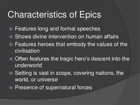 English Literature Difference Between Epic And Mock Epic