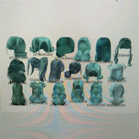 Blue Hair Codes