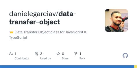 Github Danielegarciavdata Transfer Object 📨 Data Transfer Object
