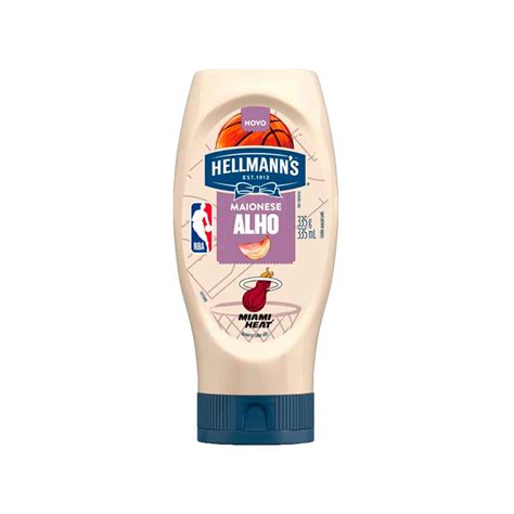 Maionese Hellmanns Alho Nba Pet 335g Soares Atacado Distribuidor