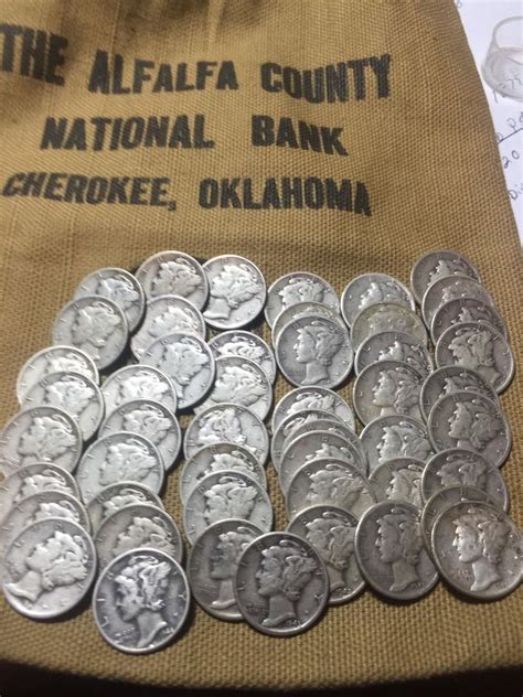 5 Mercury Dimes 90 Silver Nice Dimes No Culls Free Shipping