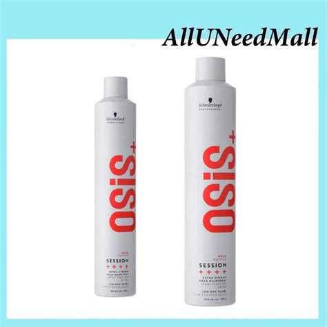 Schwarzkopf Osis Session Hair Spray 300ml 500ml Shopee Malaysia