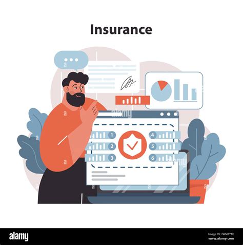 Insurance Overview Concept Analyzing Data And Policy Details For