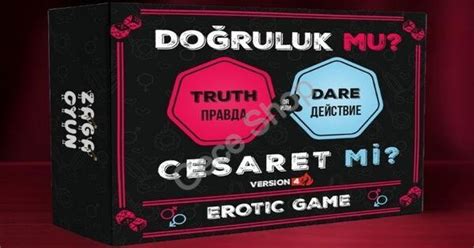 Antalya Erotik Shopdoğruluk Mu Cesaret Mi Erotik Kutu Oyunu 4 Versiyon Tr En Ru Çok Dilli