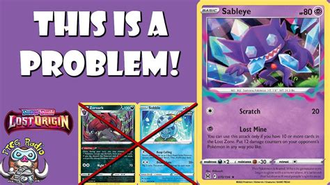 This Is A Problem For The Pokémon Tcg Is Sableye Too Good Pokémon Tcg News Lost Origin