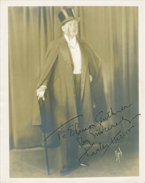 Charles Hackett Autographed Inscribed Photograph Historyforsale Item 297308