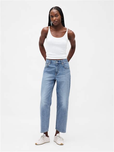 Mid Rise Bootcut Jeans Gap