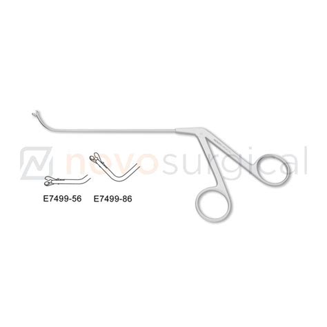 Frontal Sinus Giraffe Forceps Double Action Cupped Forceps Shaft 5 1 4 12 5 Cm Novo Surgical