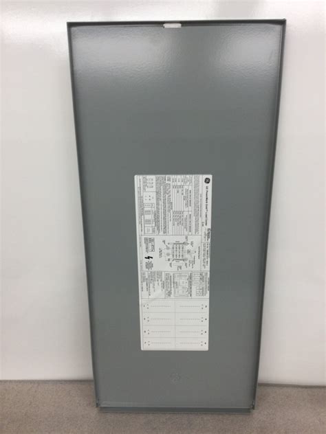 General Electric Tm820rcuflp 200a 8 Space 120240v Panel Cover 28 78