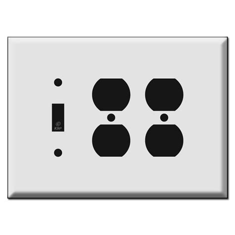 Oversized 1 Toggle 2 Duplex Switch Plate Kyle Switch Plates