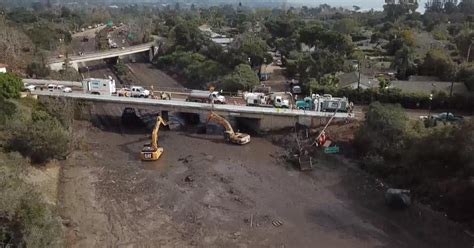 Highway 101 Reopens After Being Swamped By Deadly California Mudslides