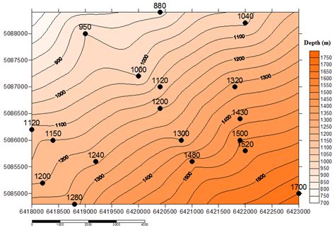 The Universal Kriging Structural Map M Of Input Values Download Scientific Diagram