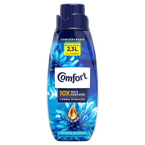 Amaciante De Roupa Concentrado Cuidado Essencial Comfort Frasco 500ml