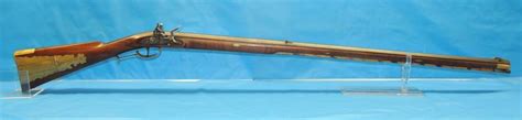 Custom Flintlock Black Powder Rifle Aumann Auctions Inc