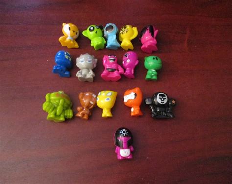 Gogos Crazy Bones Collection Of Sixteen Go Gos Etsy Uk
