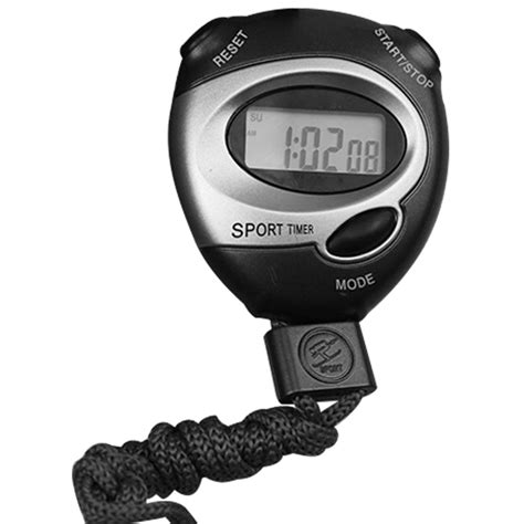 Lcd Digital Handheld Sports Stopwatch Counter Time Grandado