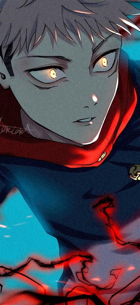 720x1570 Resolution Yuji Itadori Hd Jujutsu Kaisen Fan Art 720x1570