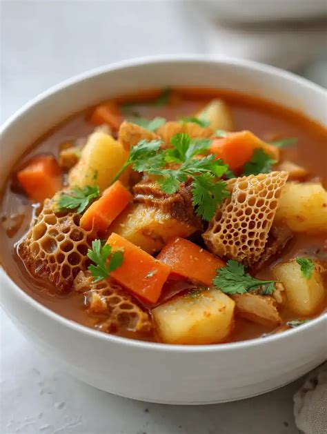 How To Make Dominican Mondongo Soup Easy Recipe