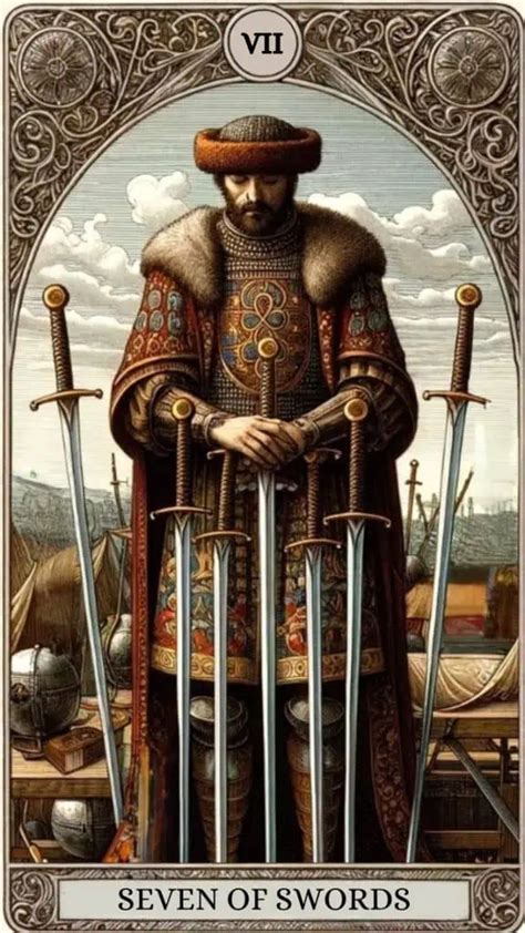 Seven Of Swords Tarot Card Meaning