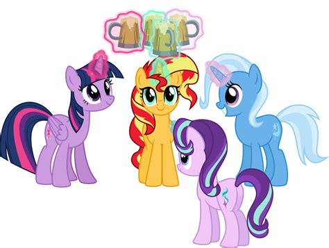 Cider Ponies Commission By Osipush On Deviantart