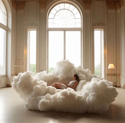 Embrace Relaxation A Cloud Shaped Sofa In Your Dream Home