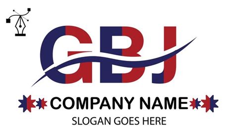 Premium Vector Gbj Letter Logo
