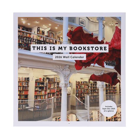 This Is My Bookstore 2026 Wall Calendar More Than Words