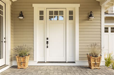 White Front Door