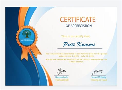 Priti Kumari On Linkedin Internship Thankyou Experience