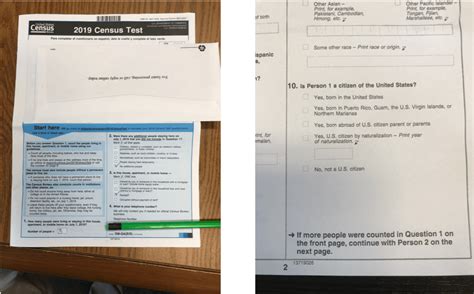 Census Test Survey Includes Citizenship Question Increases Confusion