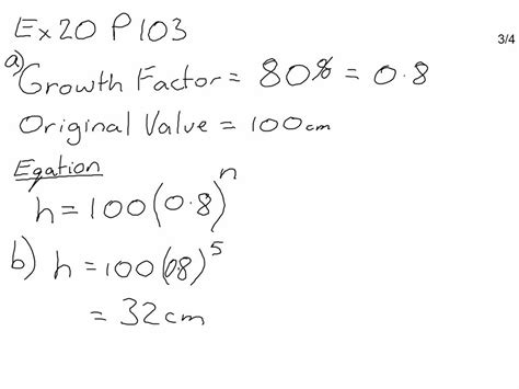 Exercise 3c Indicial Equations Mathematics Tutorial