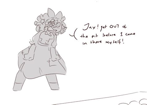I Was Wondering But Are There Any Time In Your Tiny Jax Au Where Its
