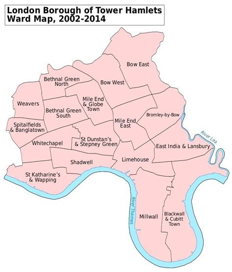 London Borough Of Tower Hamlets Maps On The Web