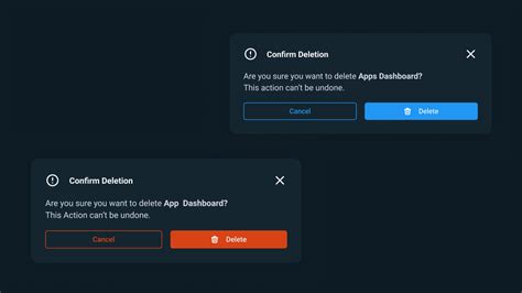 Deletion Modal By Emina Silajdžić On Dribbble