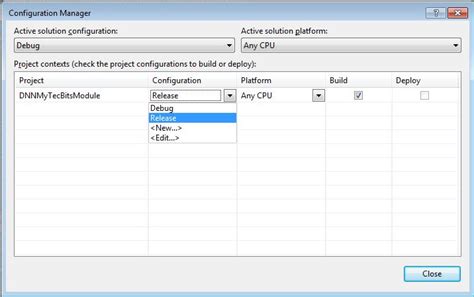 Using Dnn Visual Studio Project Template My Tec Bits
