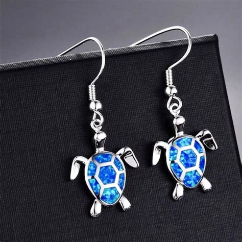 Turtle Earrings Etsy