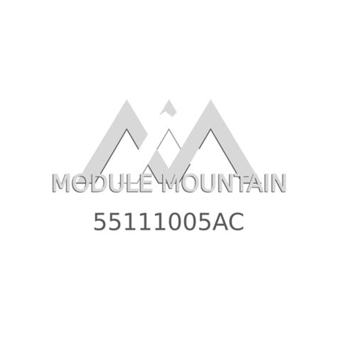 By Pass Valve Mopar 55111005ac Module Mountain