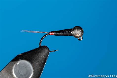 Black And Red Perdigon Riverkeeper Flies