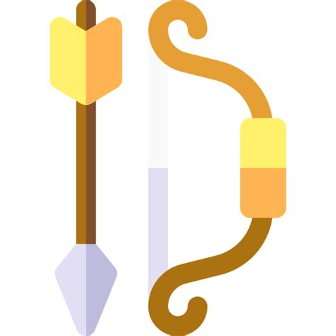 Bow Basic Rounded Flat Icon