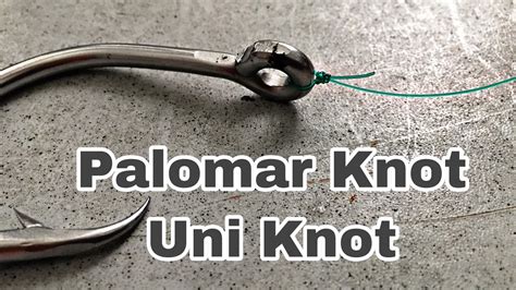Tutorial Cara Ikat Palomar Knot Dan Uni Knot How To Knot Hook