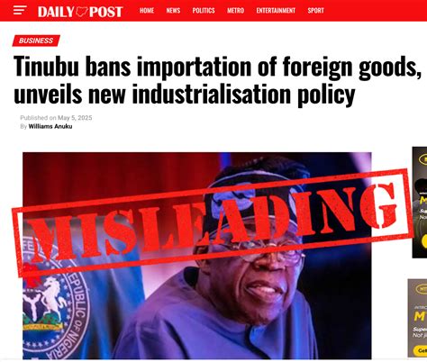 How Misleading Headlines About Nigerian ‘import Ban Fuels