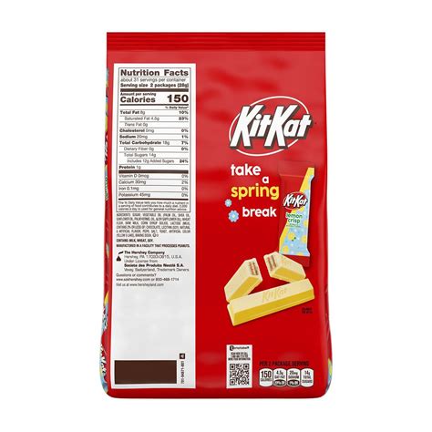 Kit Kat Lemon Crisp Wafer Snack Size Bars Taboom Candy