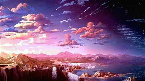 Download Animated Aesthetic Landscape Wallpaper