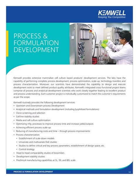 Formulation Development Services Pdf