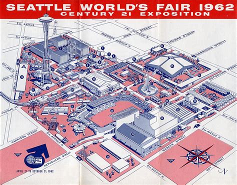 Seattle Center Map