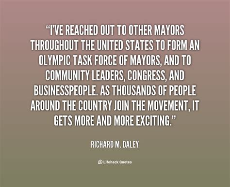 Mayor Daley Quotes Quotesgram