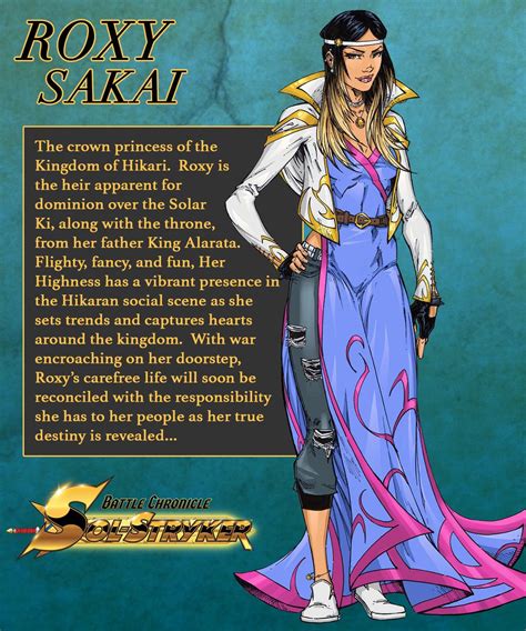 Introducing Roxy Sakai Crown Princess Of The Hikaran Kingdom And One