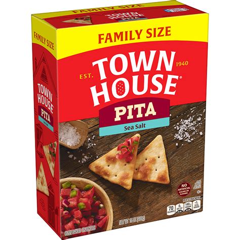 Town House® Sea Salt Pita Crackers Town House®